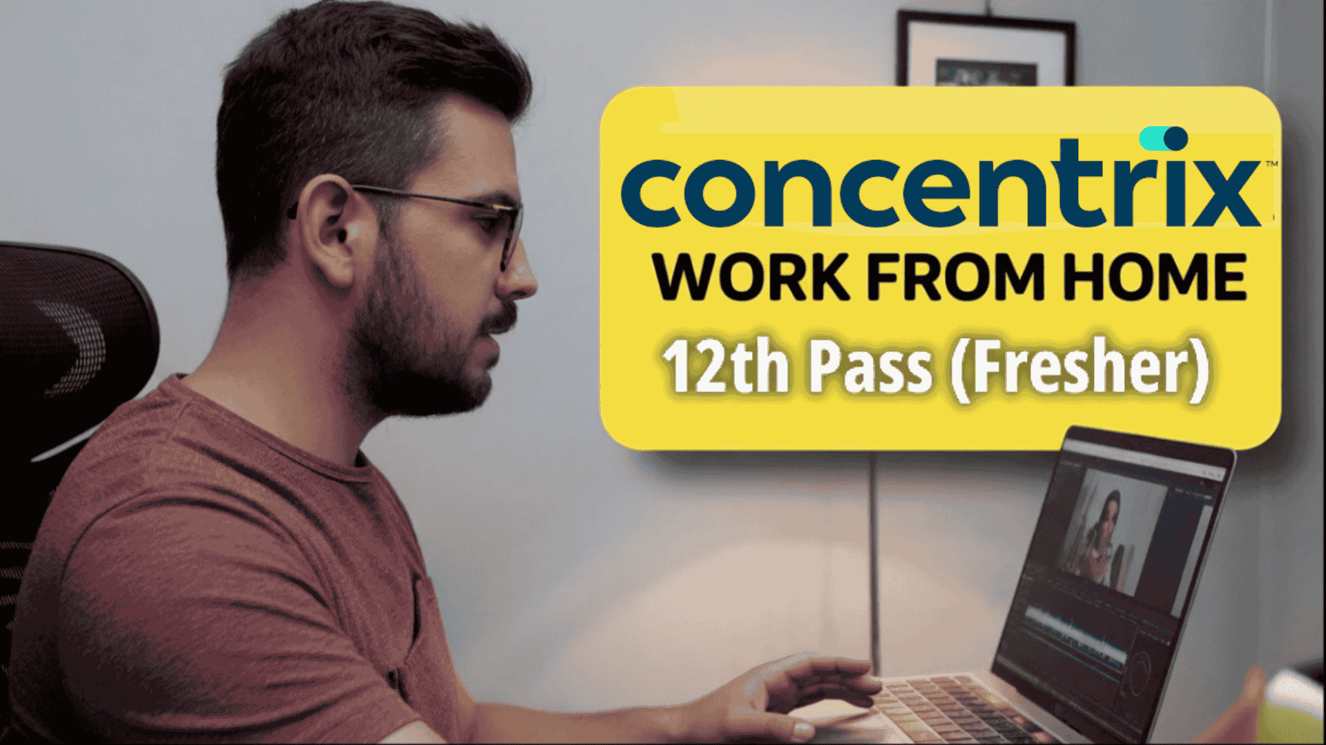 Concentrix Work From Home Jobs for 12th Pass Freshers